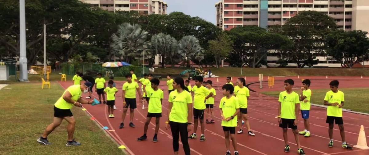 SAGA Athletics Coaching | Track and Field Coaching | Bedok Stadium