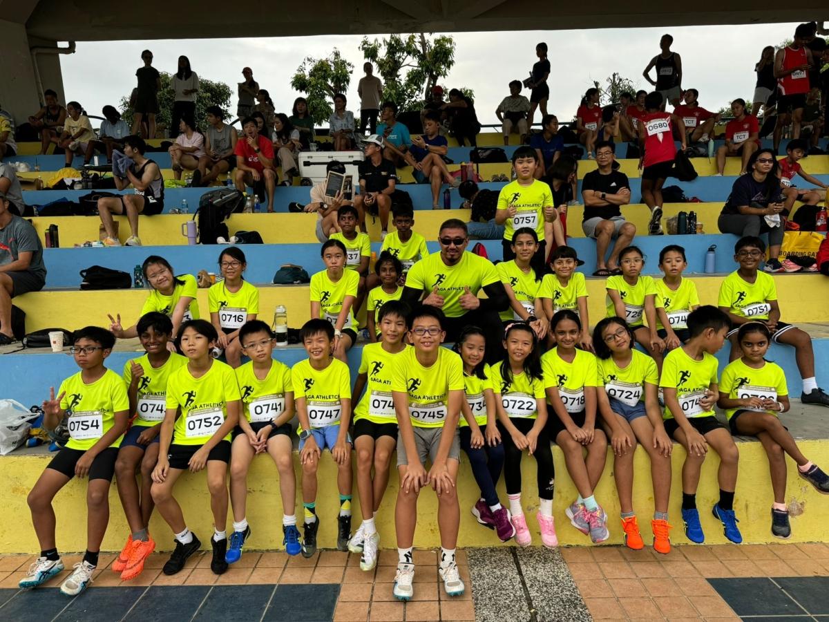 SAGA Athletics Singapore | Track and Field Running Class