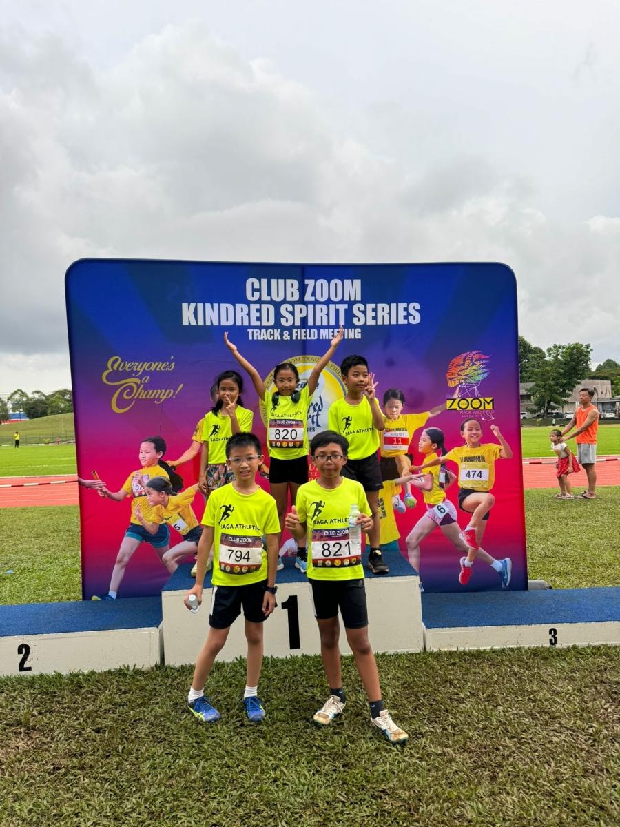 SAGA Athletics Singapore | Track and Field Running Class
