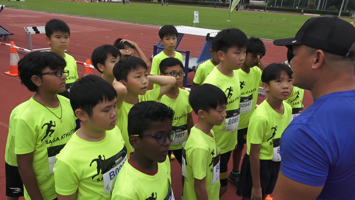 SAGA Athletics Singapore | Track and Field Running Class