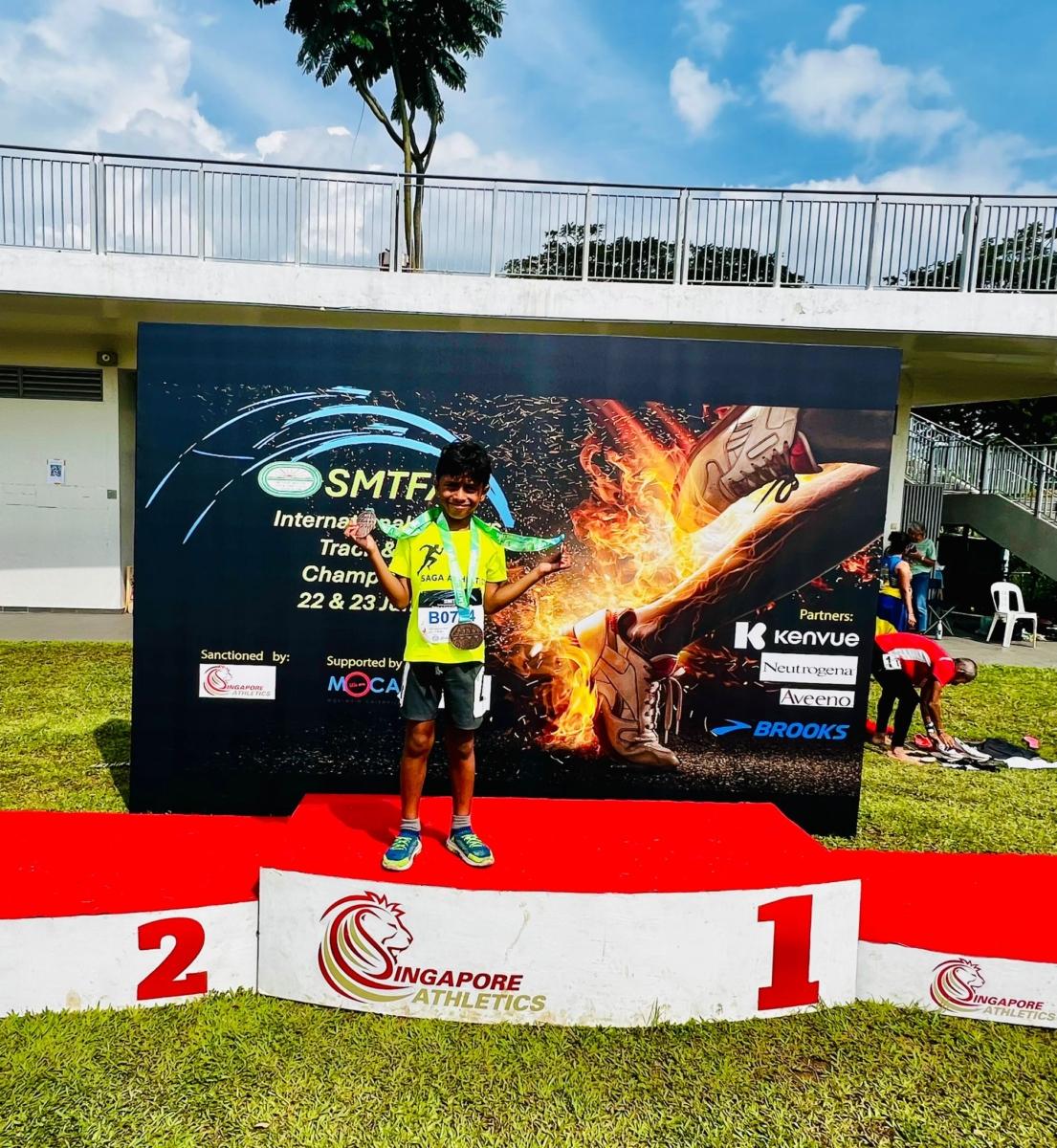 SAGA Athletics Singapore | Track and Field Running Class