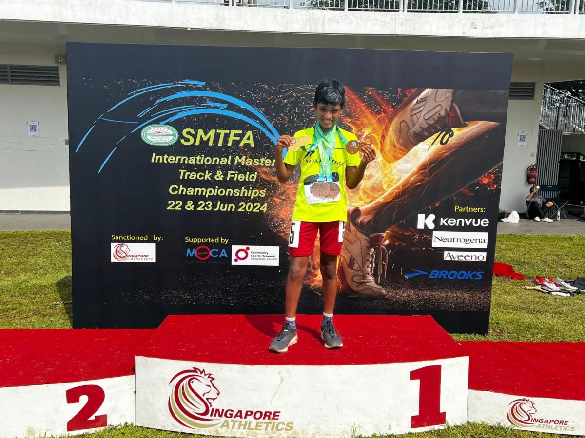 SAGA Athletics Singapore | Track and Field Running Class